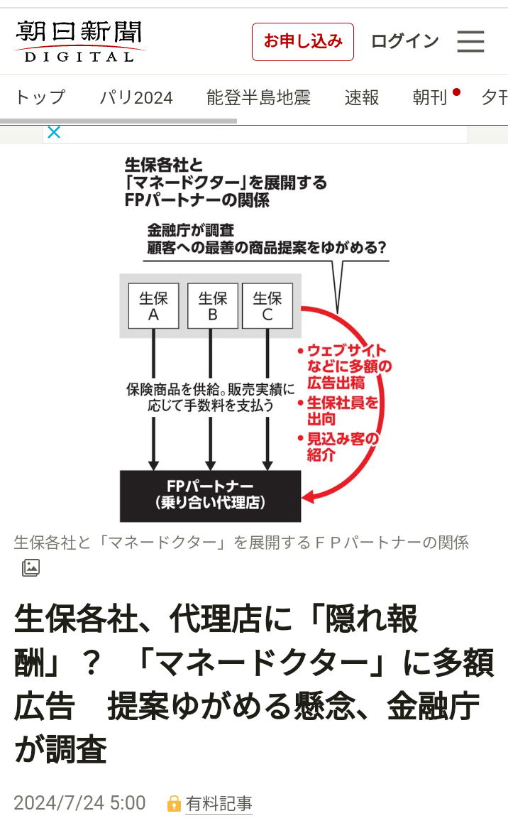 No.25822 ゆがめてるんですか? - (株)FPパートナー【7388】の掲示板 2024/07/20〜2024/07/30 - 株式掲示板 - Yahoo!ファイナンス