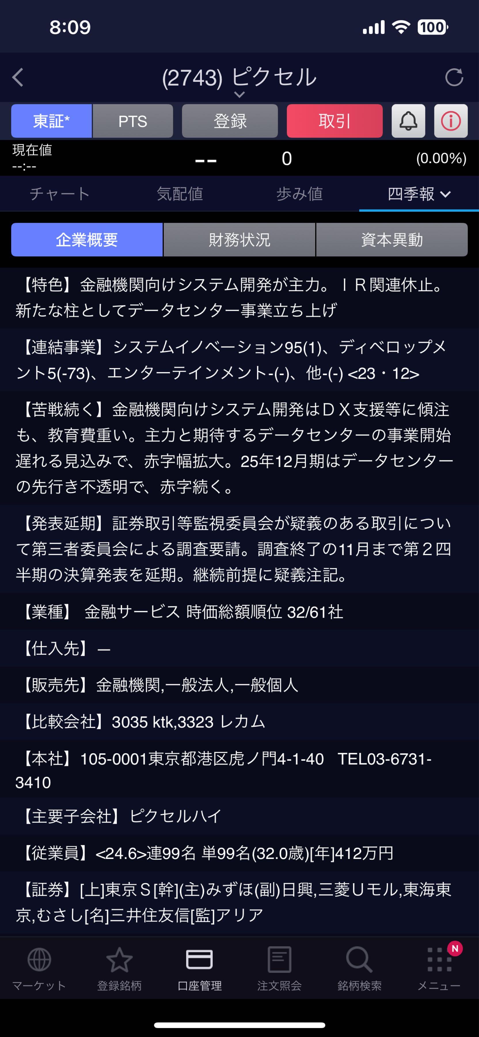No.399404 へいお待ち - ピクセルカンパニーズ(株)【2743】の掲示板 2024/09/11〜2024/09/13 - 株式掲示板 - Yahoo!ファイナンス