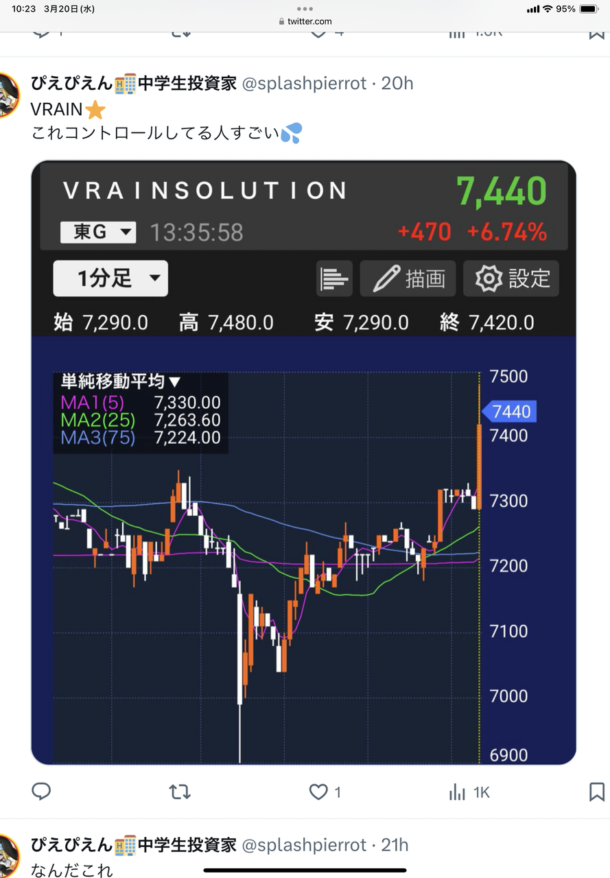 No.7816 マジで強烈ですね😂😂😂 - (株)VRAIN Solution【135A】の掲示板 2024/03/20〜2024/03/25 - 株式掲示板 - Yahoo!ファイナンス