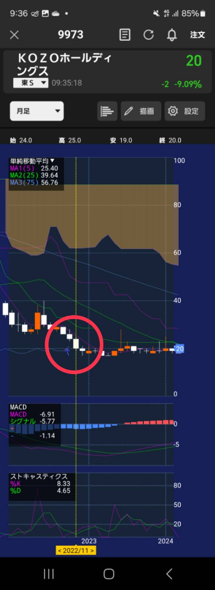 No.303779 (｡･ω･｡)、、、、 - KOZOホールディングス(株)【9973】の掲示板 2024/11/09〜2024/12/17 - 株式掲示板 - Yahoo!ファイナンス