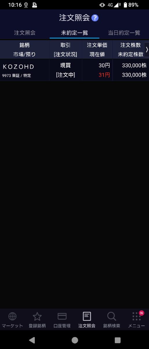 No.343636 気配見てプラマイします - KOZOホールディングス(株)【9973】の掲示板 2025/11/28〜 - 株式掲示板 - Yahoo!ファイナンス