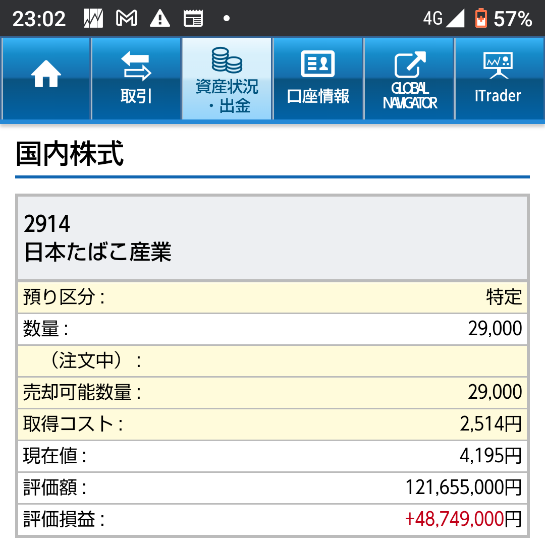 No.474900 株価なんか上がろうが下がろうが… - JT【2914】の掲示板 2024/12/09〜2024/12/20 - 株式掲示板 - Yahoo!ファイナンス