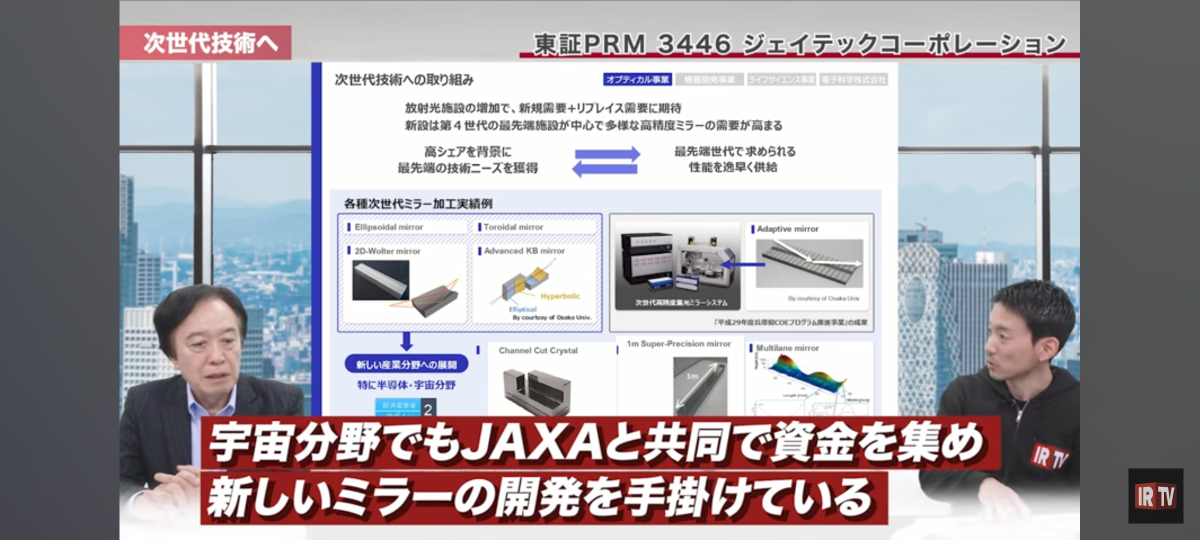 No.56010 JAXA - (株)ジェイテックコーポレーション【3446】の掲示板 2024/12/06〜2025/03/06 - 株式掲示板 - Yahoo!ファイナンス