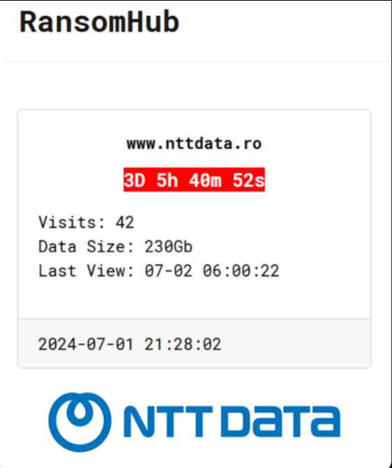 No.47699 NTTデータのルーマニア支社が… - (株)NTTデータグループ【9613】の掲示板 2024/03/19〜2024/07/06 - 株式掲示板 - Yahoo!ファイナンス