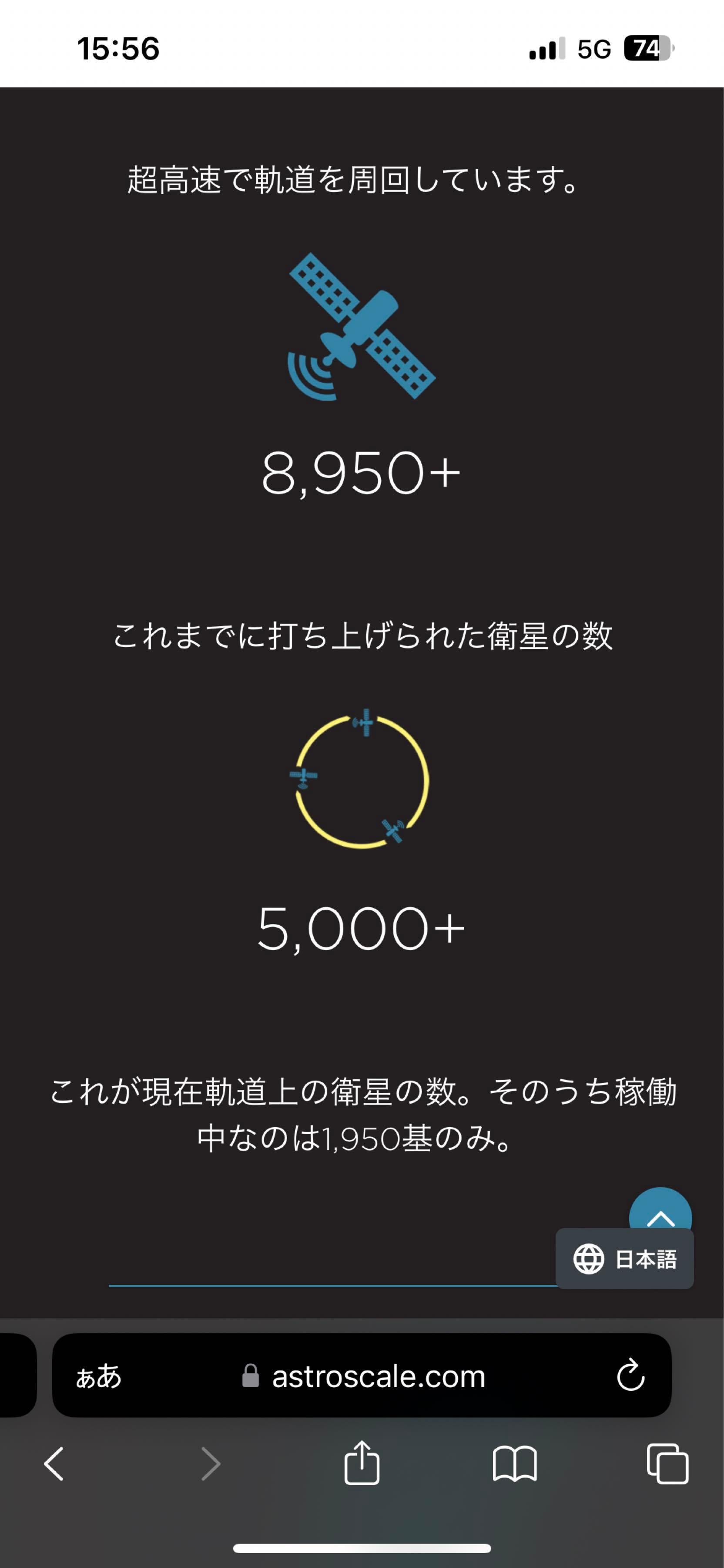 No.29975 現在、軌道上にある衛星は5,0… - (株)アストロスケールホールディングス【186A】の掲示板 2024/06/29〜2024/07/03 - 株式掲示板 - Yahoo ...